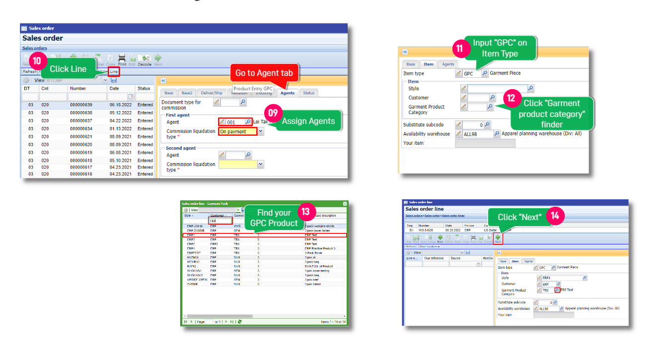 3. Sales Order Entry